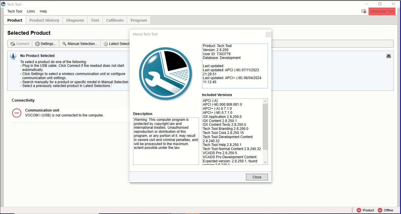 Volvo Premium Tech Tool 2.8.261 & Devtool Professional – Motorsymph Diesel